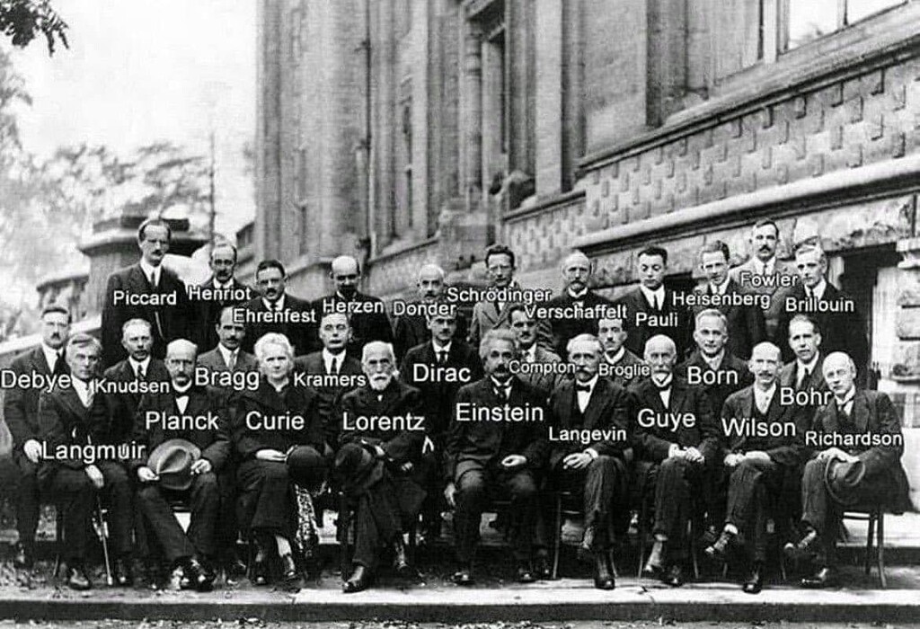 A generation of scientists at the Solvay Conference, 1927. 17 of the 29 ...