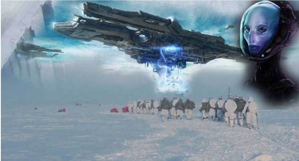 Whistleblower revealed that a secret space fleet in Antarctica carried ...