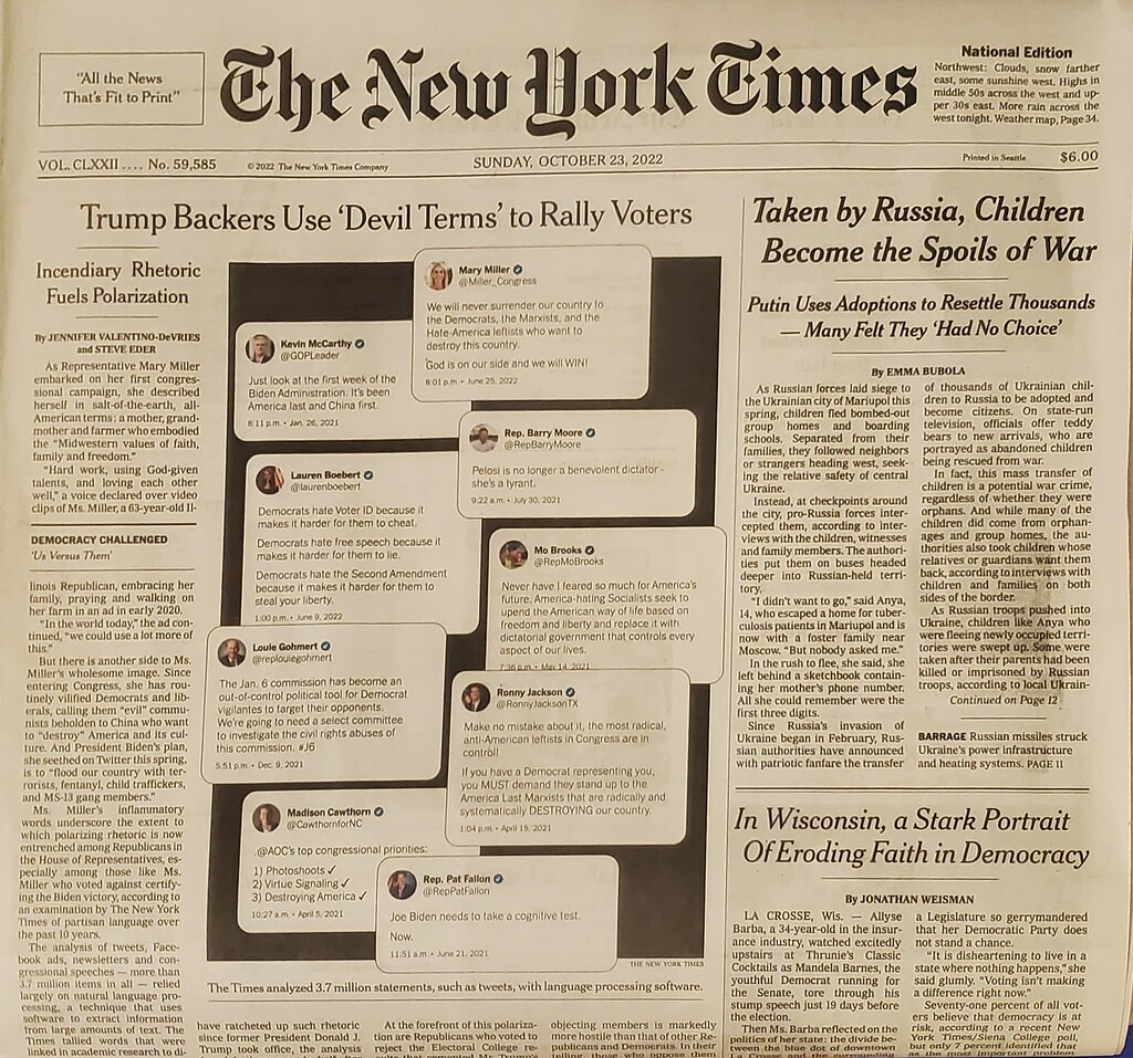 NYT front pages - Giza Community