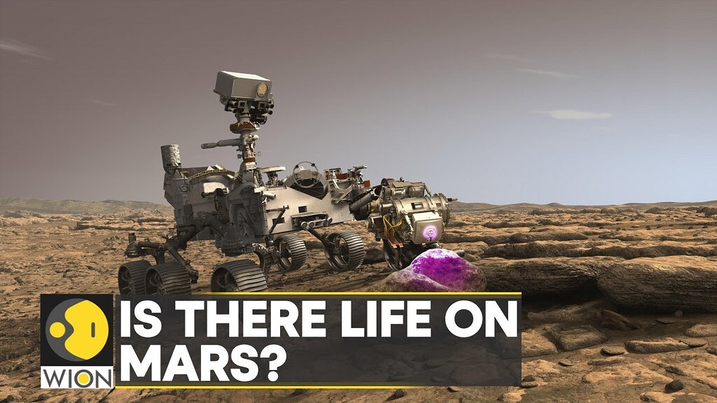 NASA's Mars Perseverance rover finds samples of Microbial life on mars ...