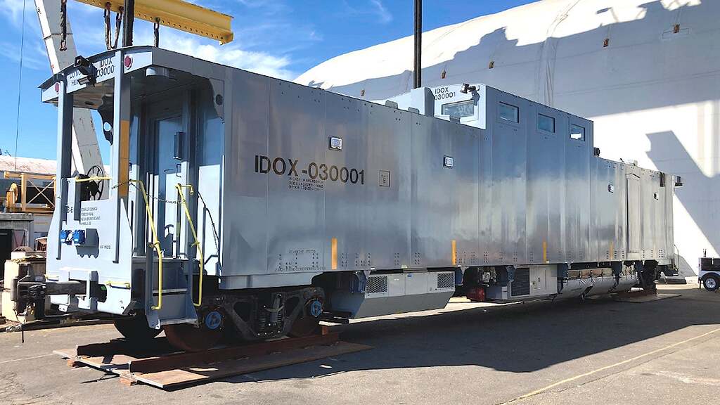Armored Caboose Designed To Protect Navy Nuclear Waste Trains Begins ...