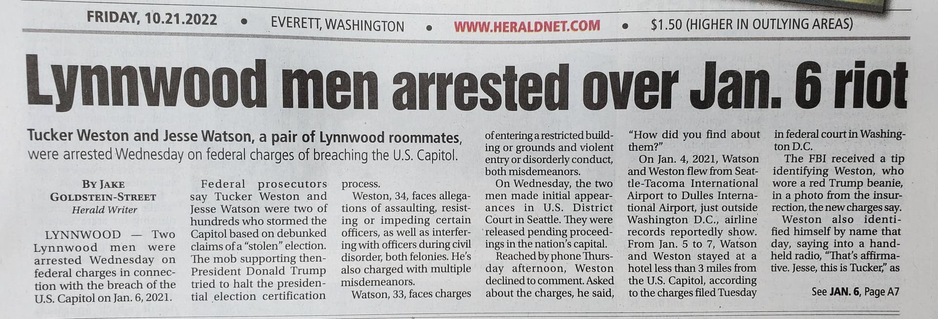 Weston and Watson arrested - Giza Community Weston and Watson arrested - Giza Community
