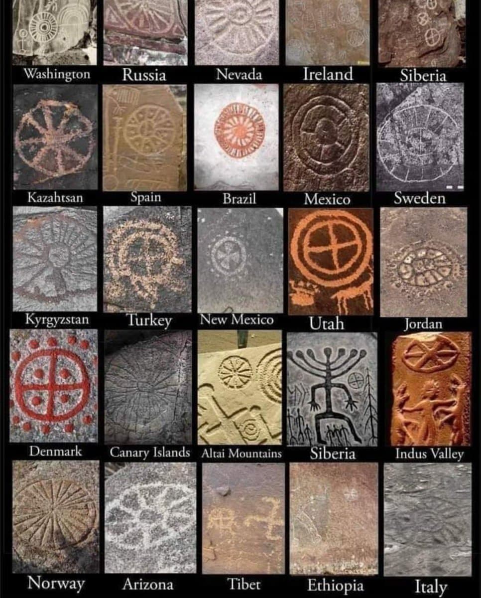 Over 20,000 years of sun crosses - Giza Community