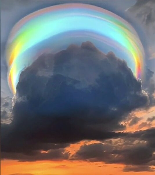 Rare Rainbow 'Scarf' Cloud Stuns People In China: Here's All You Need ...