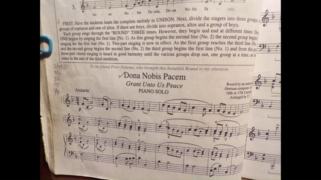 Dona Nobis Pacem - Giza Community