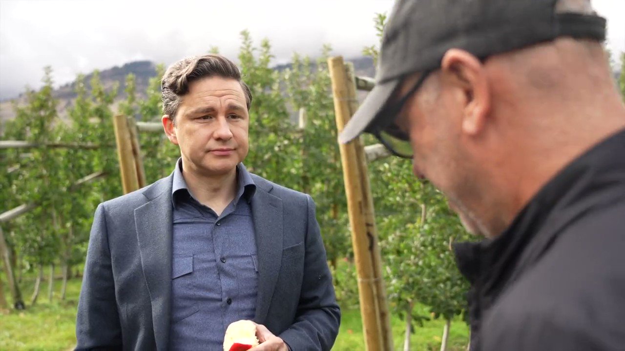Pierre Poilievre casually smacks down a left wing journalist while ...