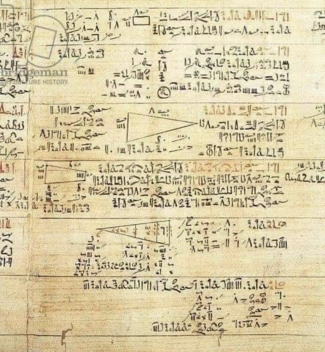 3500 years ago Egyptians were using math that was “invented” 2000 years later - Giza Community